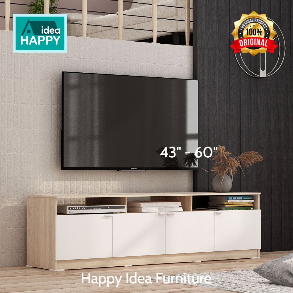 Jual 𝗛𝗮𝗽𝗽𝘆 𝗜𝗱𝗲𝗮 - Rak TV LED Minimalis Modern Rak TV Murah 160 Cm Meja ...
