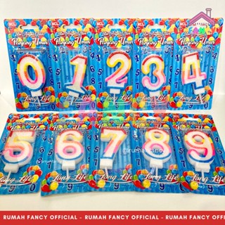 Jual Lilin Angka Ulang Tahun PREMIUM LILIN ANGKA GLITER BESAR warna ...
