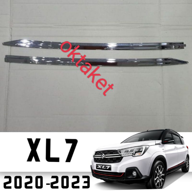 Jual List kaca belakang mobil XL7 2020 2023 chrome | Shopee Indonesia