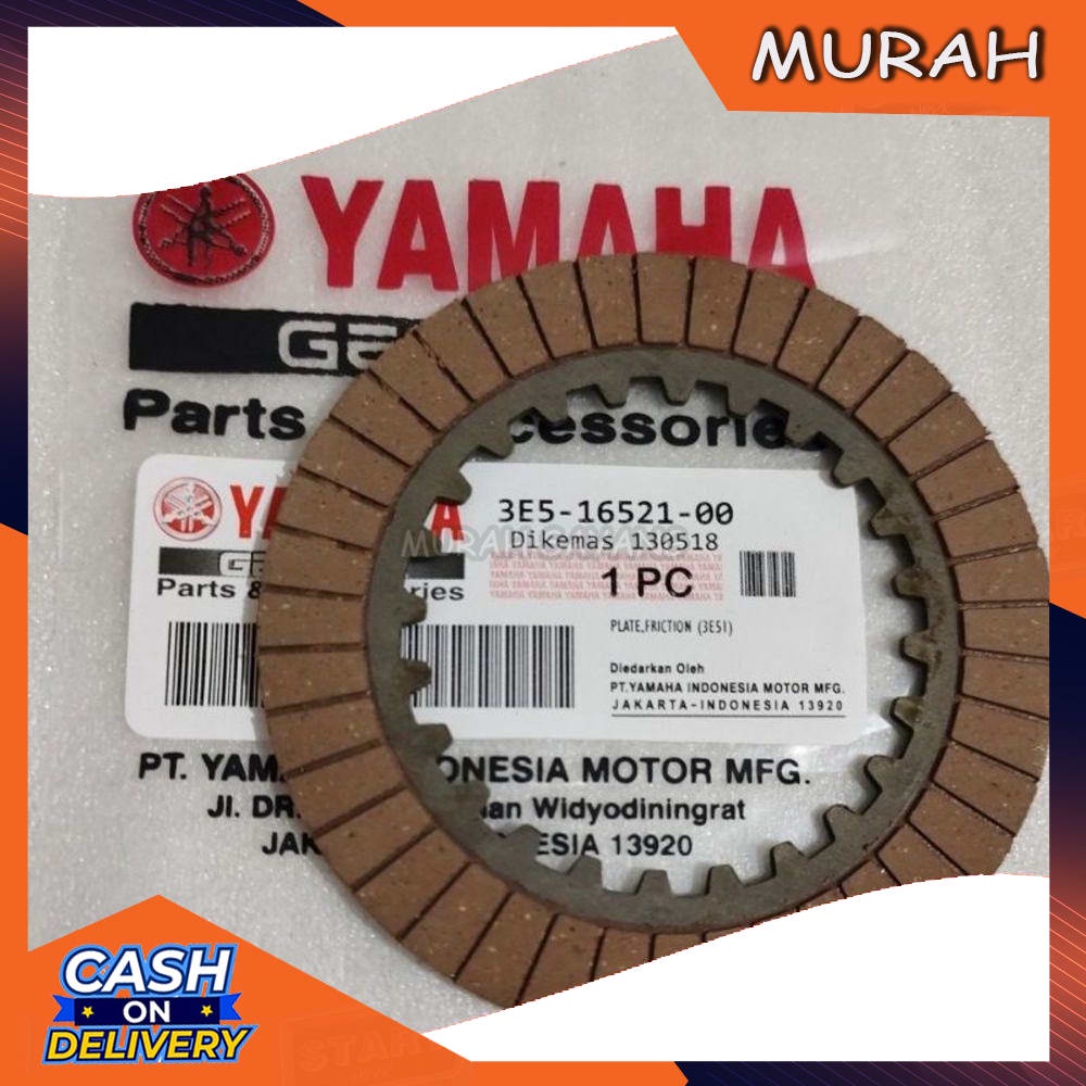 Jual Kampas plat kopling copling blok kecil Yamaha V75 - V70 - V50 Original 1pcs Promo ...