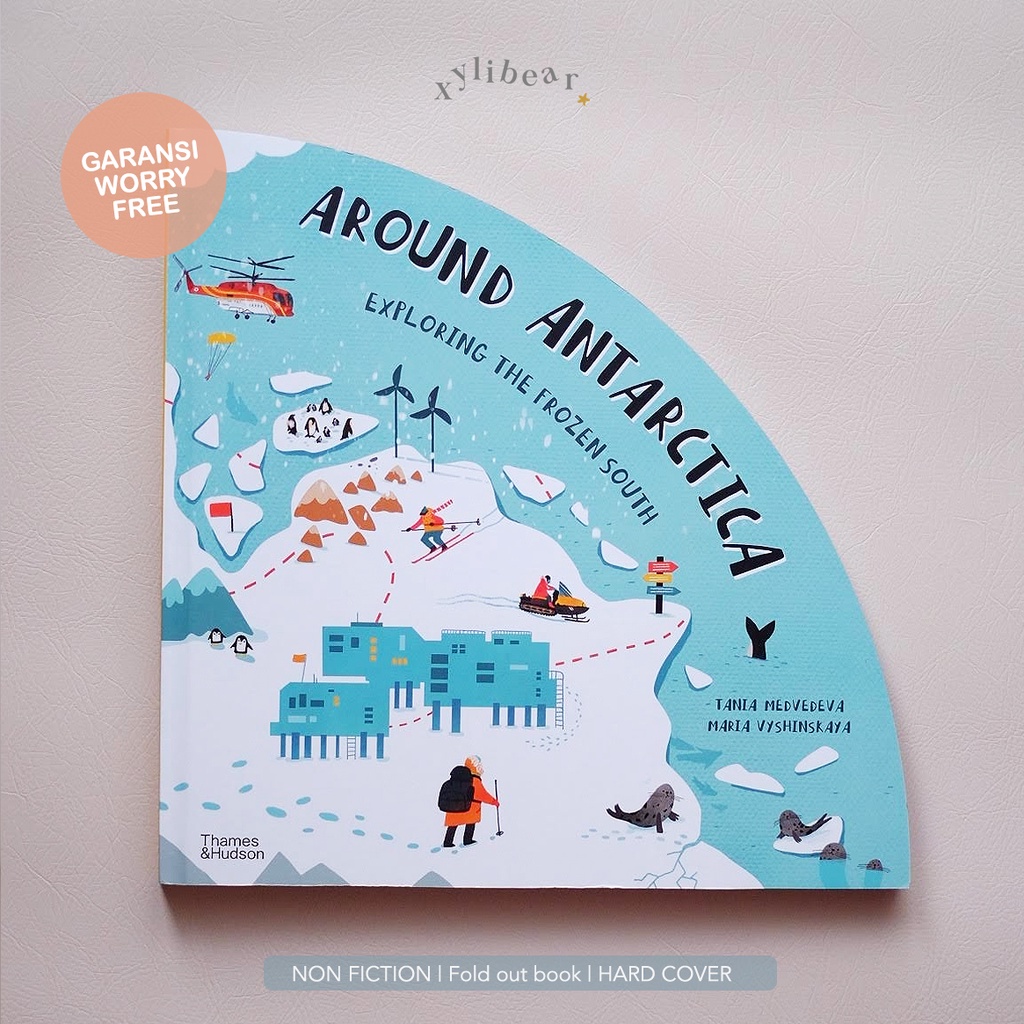 Jual AROUND ANTARCTICA - Children Books - Xylibear - Import English ...