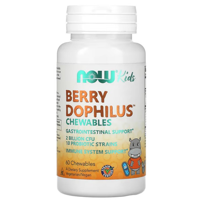 Jual Vitamin Probiotik Now Berrydophilus 2 billion 60 Loz - Probiotik ...