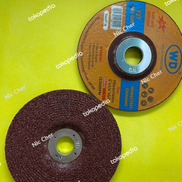 Jual WD batu gurinda poles 4 X 6 / batu poles WD tebal | Shopee Indonesia