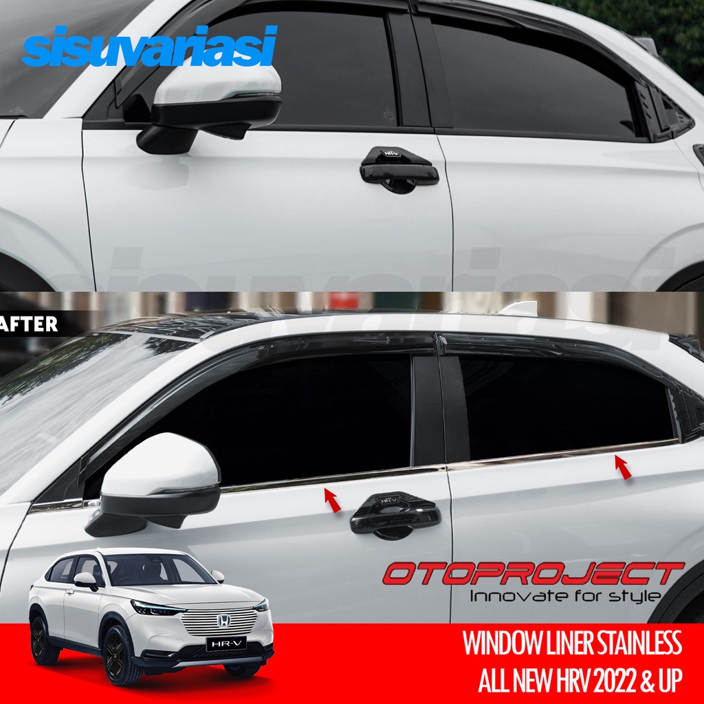 Jual List Kaca Samping HRV 2022 2023 2024 2025 Chrome | Side Window ...
