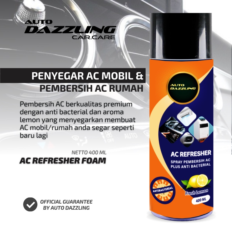 Jual AC REFRESHER PEMBERSIH DAN PENYEGAR AC MOBIL AC CLEANER MOBIL ANTI ...