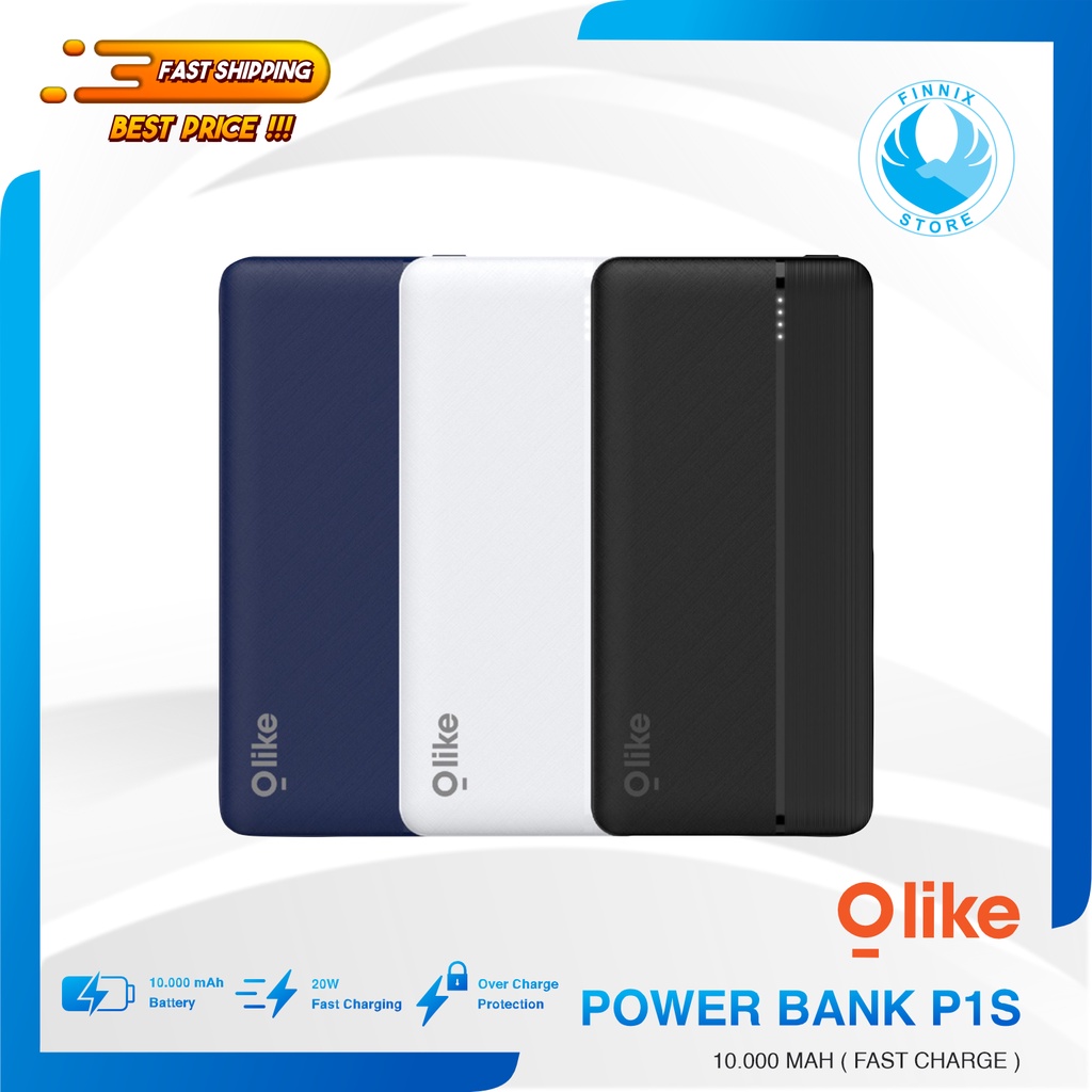 Jual Olike P1S Powerbank Fast Charging 10000 mAh 18W | Shopee Indonesia