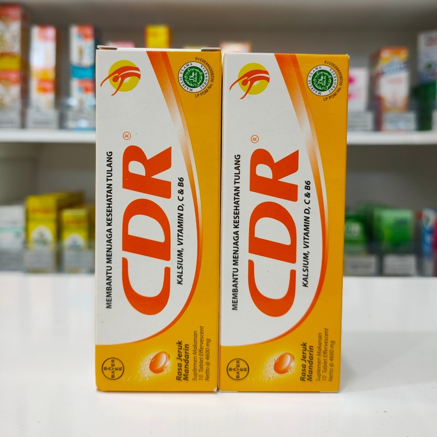 Jual CDR Effervesent Isi 10 Tablet Dan 15 Tablet Obat Original | Shopee ...