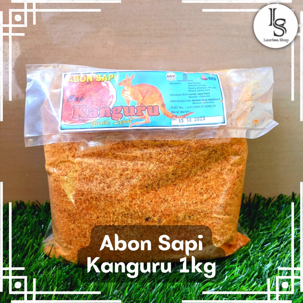 Jual Abon Sapi Kanguru 1 KG - Abon Sapi Enak, Abon Sapi Terenak, Abon ...