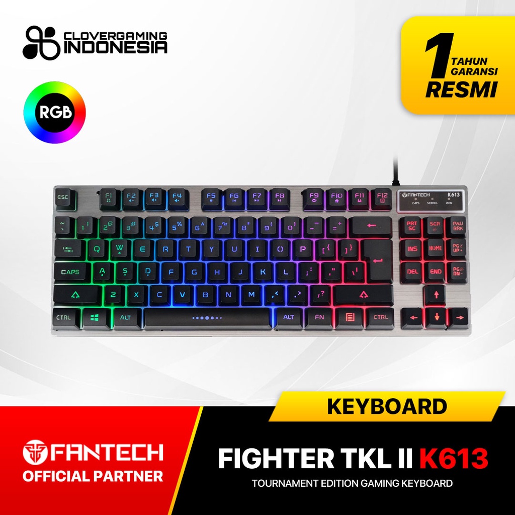 Jual Fantech K613 Fighter II TKL Gaming Keyboard | Shopee Indonesia