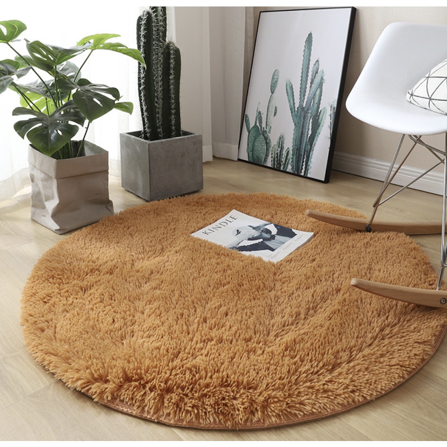 Jual KARPET BULAT MEWAH KARPET BULU KAMAR TIDUR /RUANG TAMU /ALAS TIDAK ...