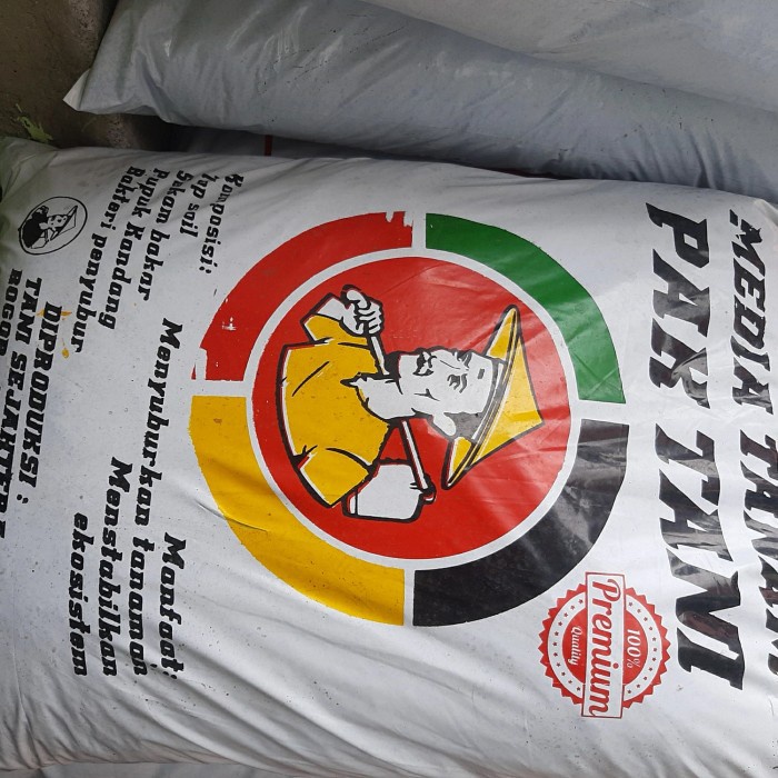 Jual Media Tanam PAK TANI BESAR + 15 KG Plus Pupuk Kandang Organik ...