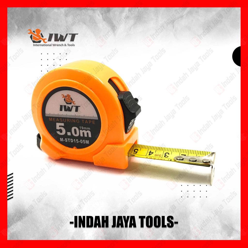 Jual IWT Meteran 5 M - Rol Matic Meter 5 meter 5M | Shopee Indonesia