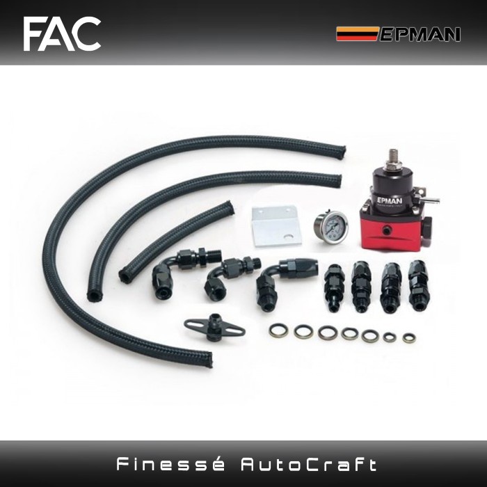 Jual Pruki Epman - Fuel Pressure Regulator + Gauge Kit | Shopee Indonesia
