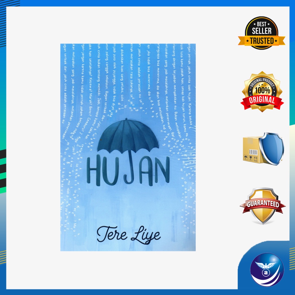 Jual NOVEL TERE LIYE - HUJAN (COVER BARU) | Shopee Indonesia