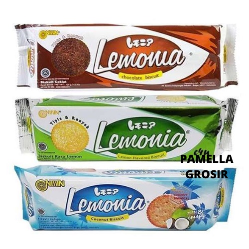 Jual NISSIN LEMONIA 130G ALL VARIAN SNACK makanan ringan jajanan ...