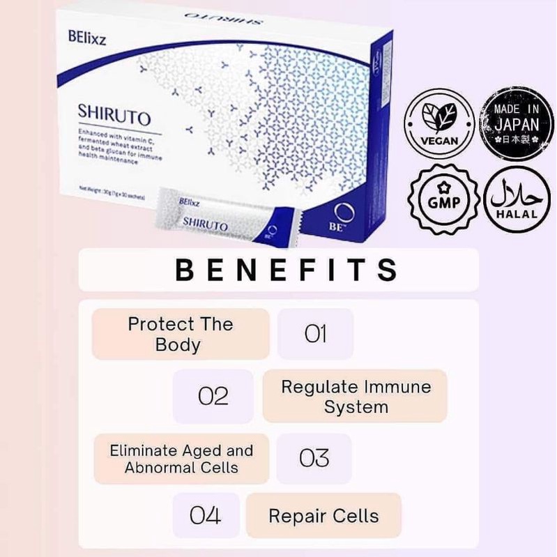 Jual shiruto vitamin imun tubuh | Shopee Indonesia