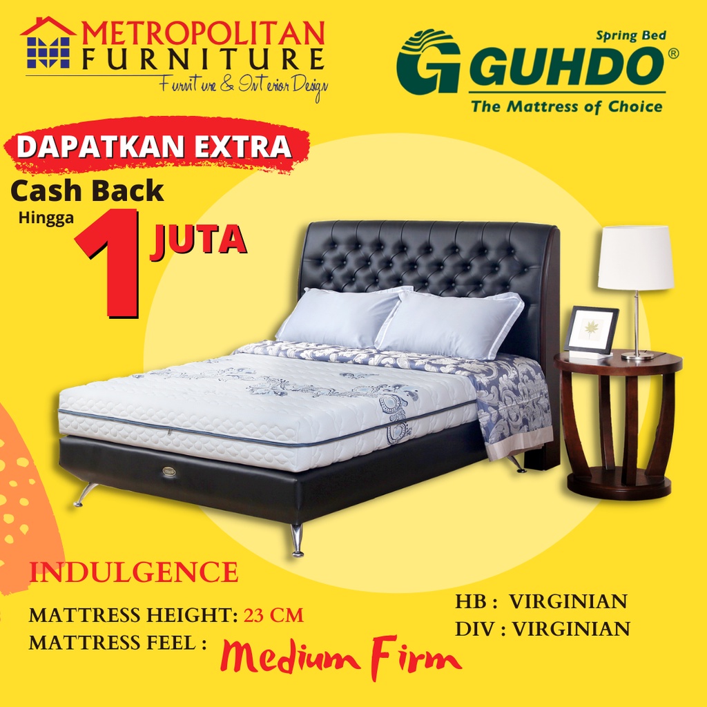 Jual Kasur Springbed Guhdo Indulgence Spring Bed Matras | Shopee Indonesia