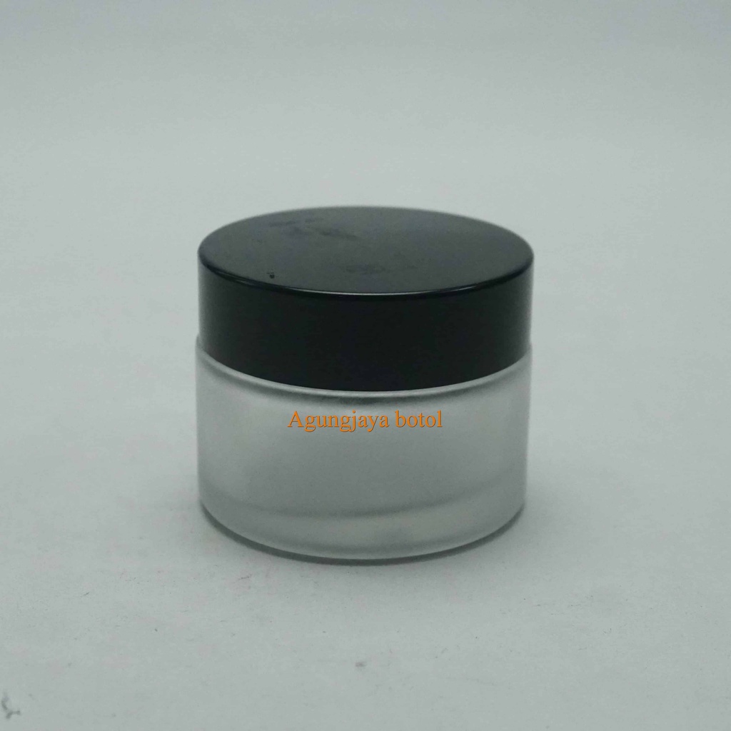Jual Pot Kaca Kosmetik 30 Gr Bulat Clear Fross / Pot Kaca / Pot Cream ...