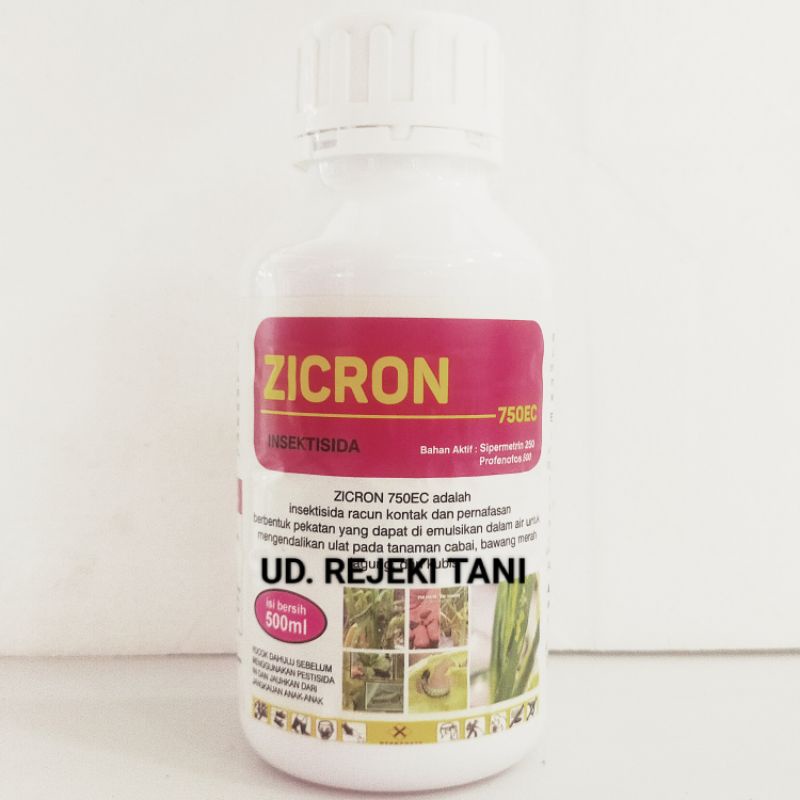 Jual Insektisida ZICRON 750 EC isi bersih 500 ml setara dengan ...
