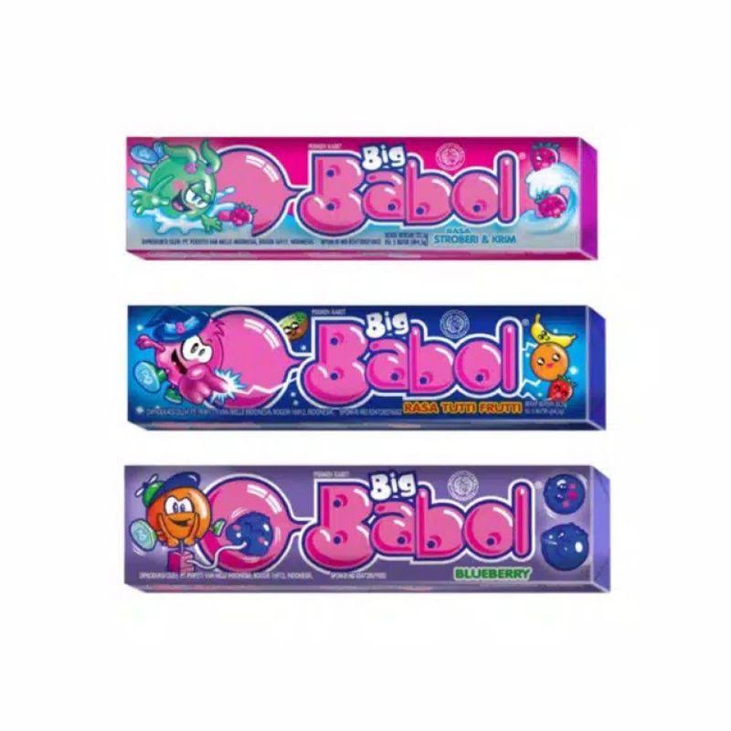 Jual (B3ST) 1pcs Big Babol Permen Karet Kemasan Stik Bigbabol ecer ...