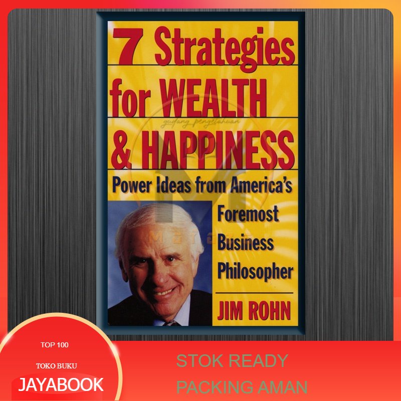 Jual Buku 7 Strategies for Wealth & Happiness - Jim Rohn | Shopee Indonesia