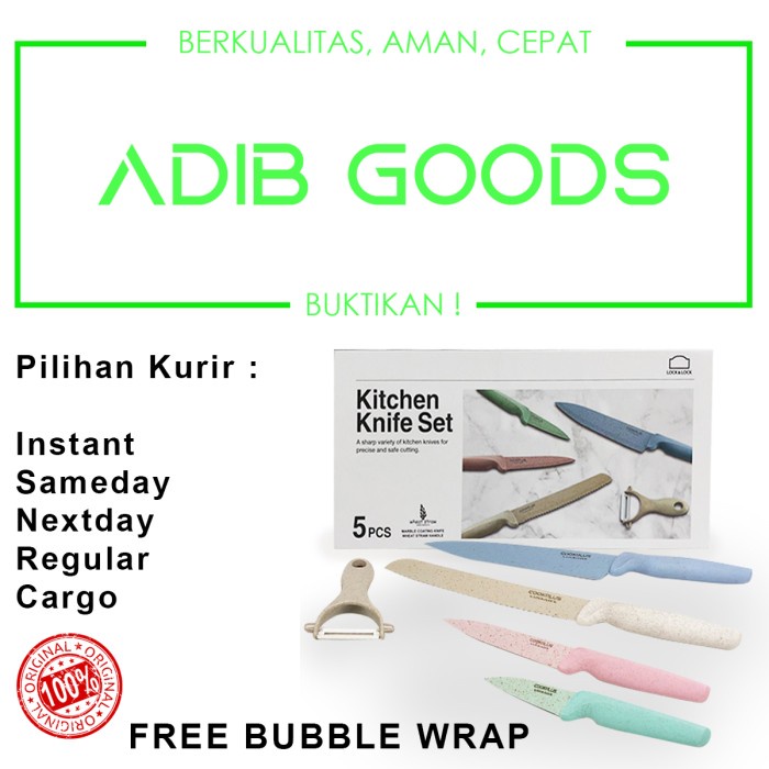 Jual KNIFE SET LOCK N LOCK PASTEL 100% ORIGINAL | Shopee Indonesia