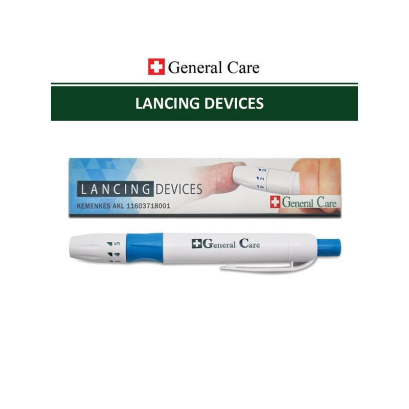 Jual Pen Lancet / Pen Bekam ( tanpa / Dengan 10 Pcs Jarum ) | Shopee ...