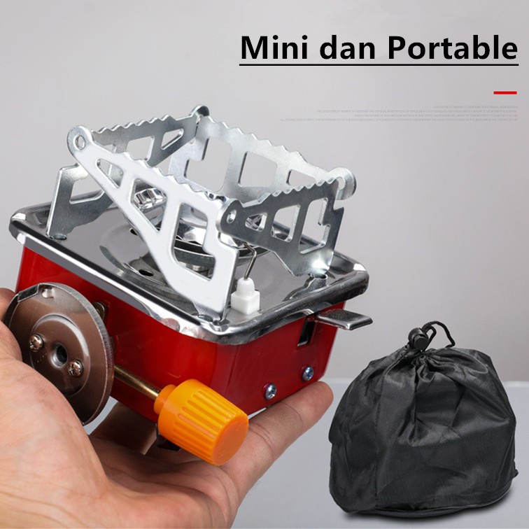 Jual Kompor Camping Kotak Mini Portable | Shopee Indonesia