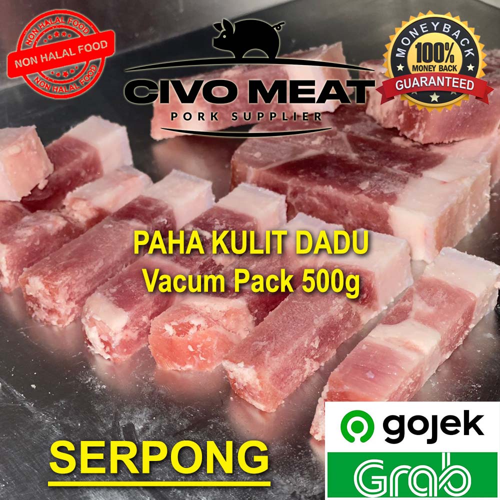 Jual Paha Kulit Babi potong dadu 500g | Shopee Indonesia