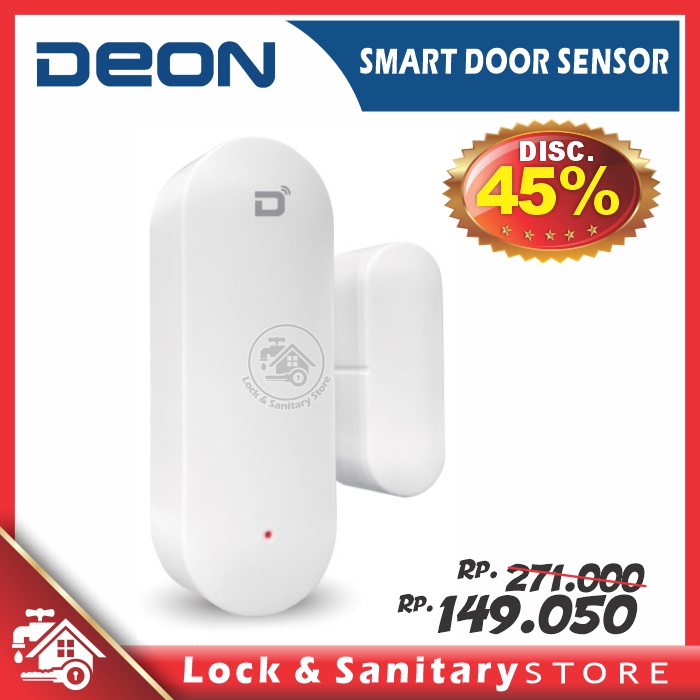 Jual Smart Door Sensor DEON Sensor Pintu Rumah Pengaman Pintu | Shopee ...
