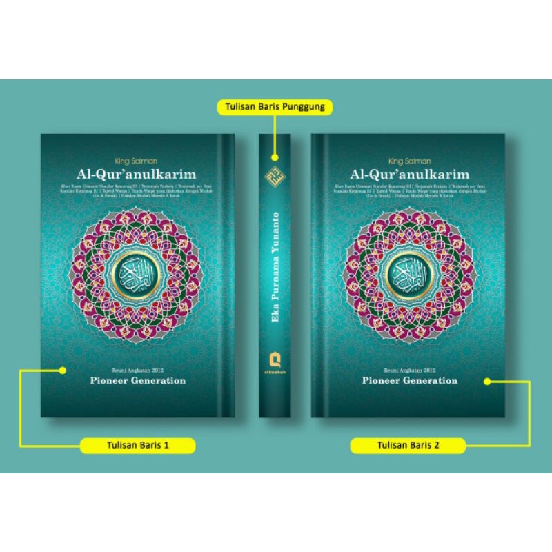 Jual Al-Quran Hafalan King Salman A4 Fitur Custom Nama Tipe Terjemah ...
