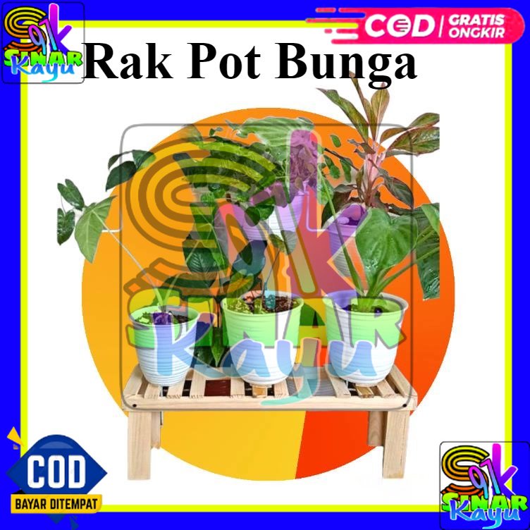 Jual Standing Pot Tanaman Kayu Termurah Standing Planter Kayu Taman ...