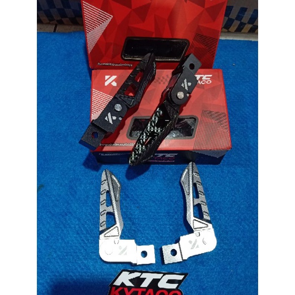 Jual footstep step xmax/aerox /nmax belakang ktckytaco cnc buat ada ...