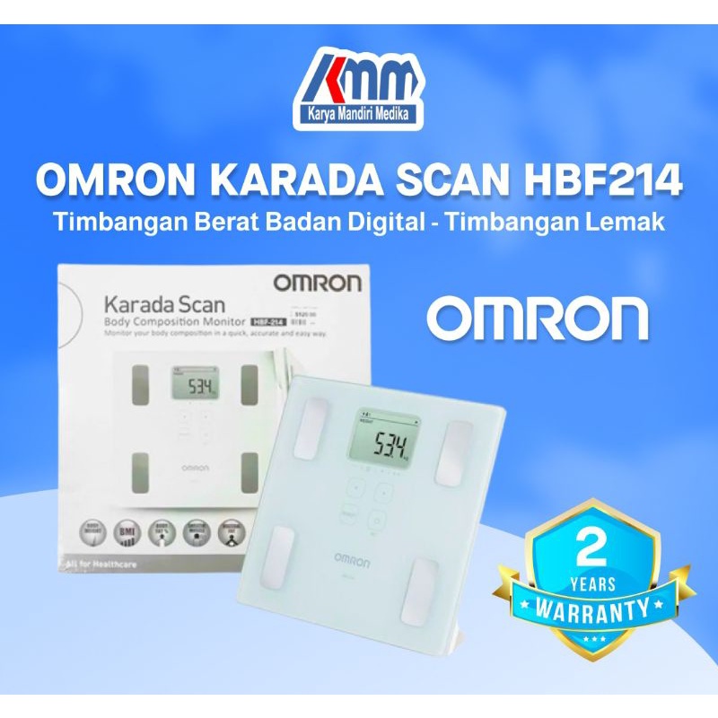 Jual Omron Karada Scan HBF 214 / Alat Pengukur Kadar Lemak Tubuh ...