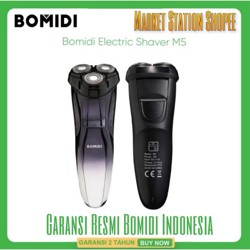 Jual BOMIDI M5 Alat Cukur Rambut Elektrik Shaver Listrik Rechargrable ...