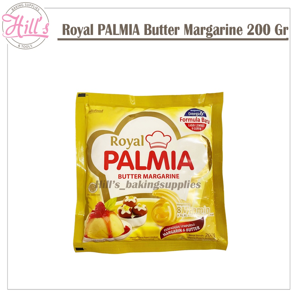 Jual ROYAL PALMIA BUTTER MARGARINE 200 GR / BUTER MARGARIN SACHET 200GR ...