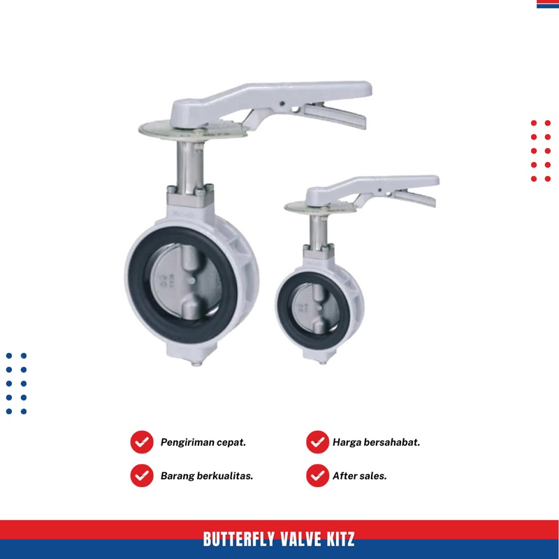 Jual Butterfly Valve Kitz 2" inch ORIGINAL 100% | Shopee Indonesia
