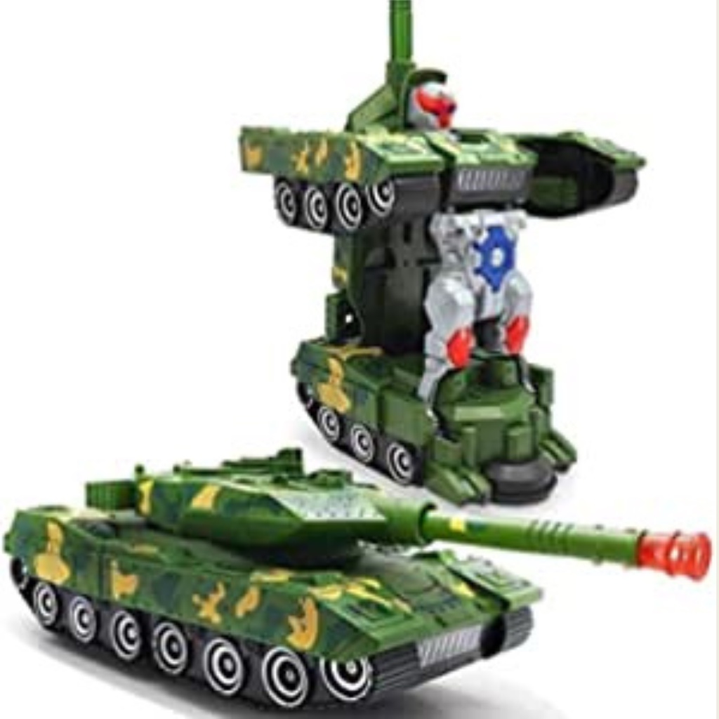 Jual Mainan Tank berubah menjadi robot transformer otomatis | Shopee ...