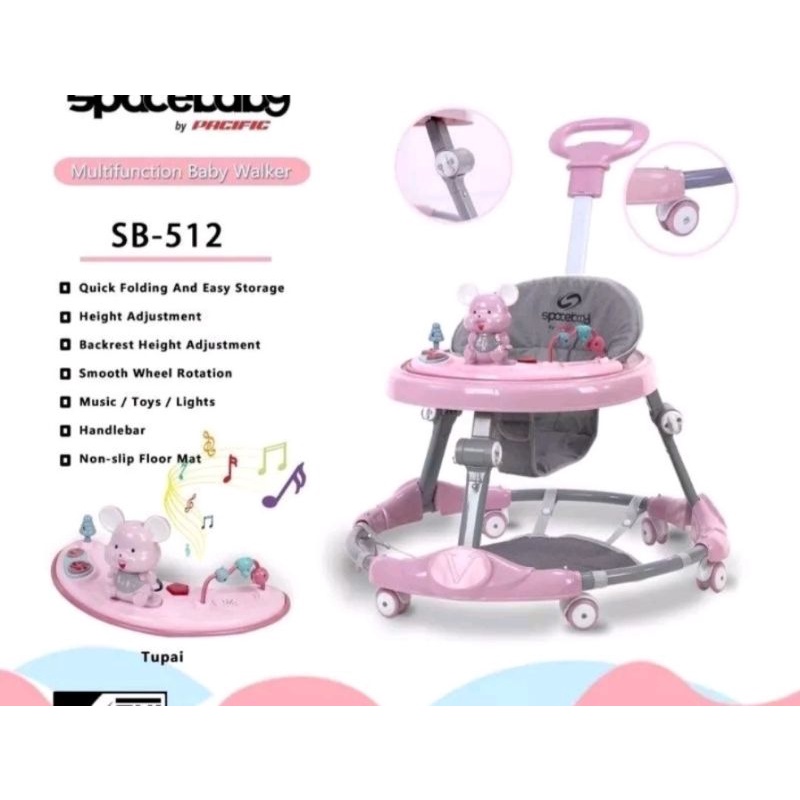 Jual [TERMURAH ] Baby Walker Apolo Space Baby SB 513 SB521 SB 512 SB511 ...