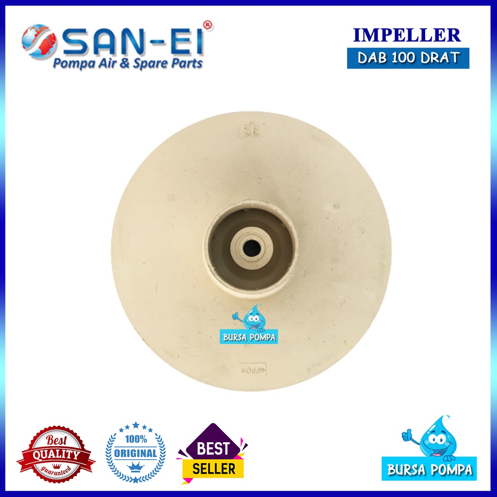 Jual Kipas Impeller Gading DAB100 DRAT / Impeller Pompa SAN EI DAB100 DRAT | Shopee Indonesia