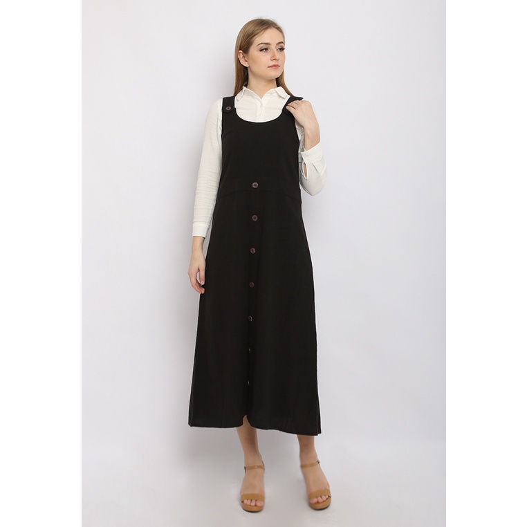 Jual Rodeo - Overall Wanita - Laurel Overall - Black | Shopee Indonesia