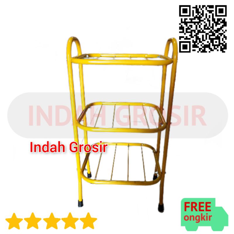 Jual MEJA RAK DISPENSER galon 3 susun - KUNING | Shopee Indonesia