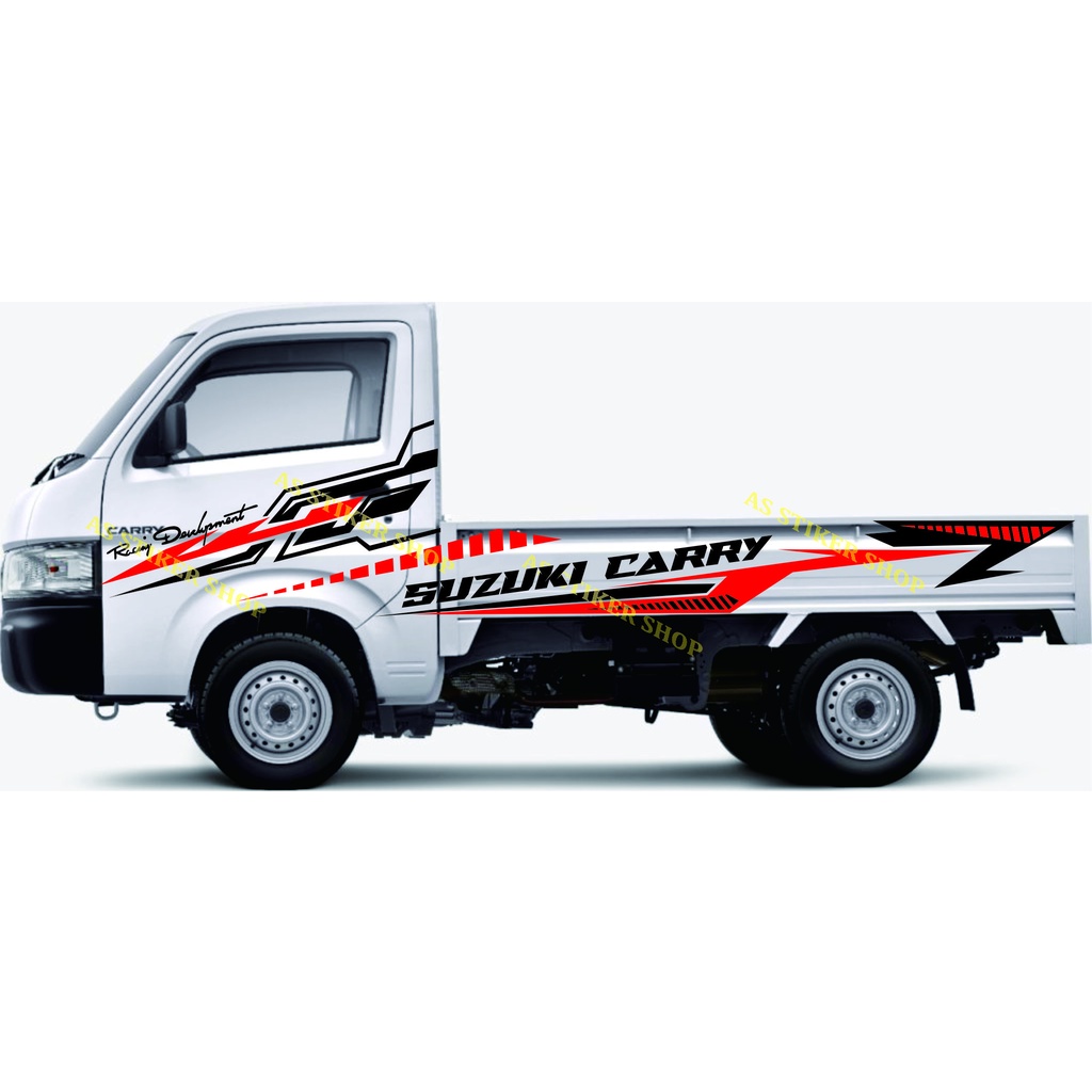 Jual Terbaru cutting stiker mobil suzuki new carry promo stiker mobil ...