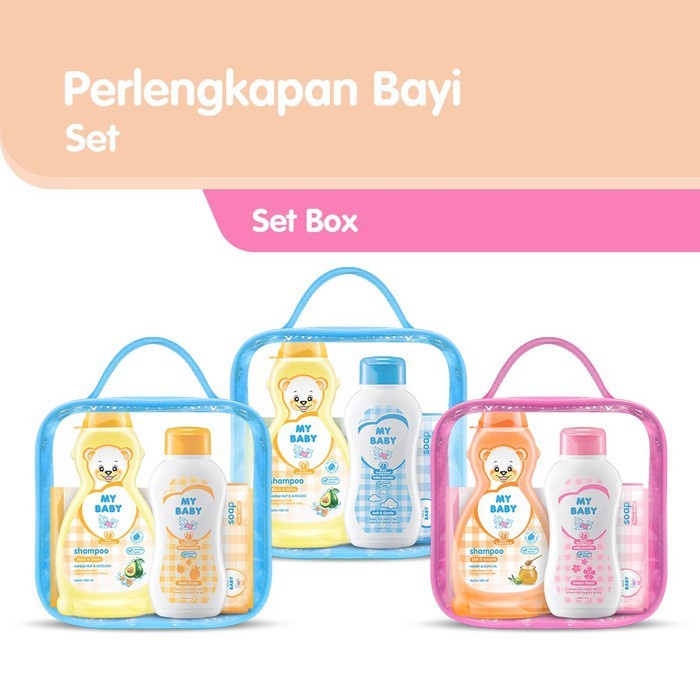 Jual My Baby Set Telon Plus 4 items 1 Set Perlengkapan Mandi Bayi ...