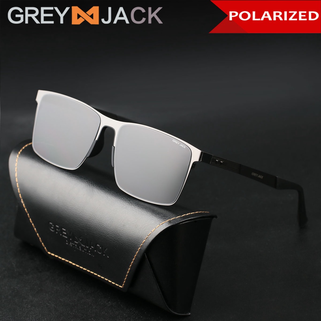 Jual Grey Jack Kacamata Hitam Sunglasses Polarized Anti UV Anti silau ...