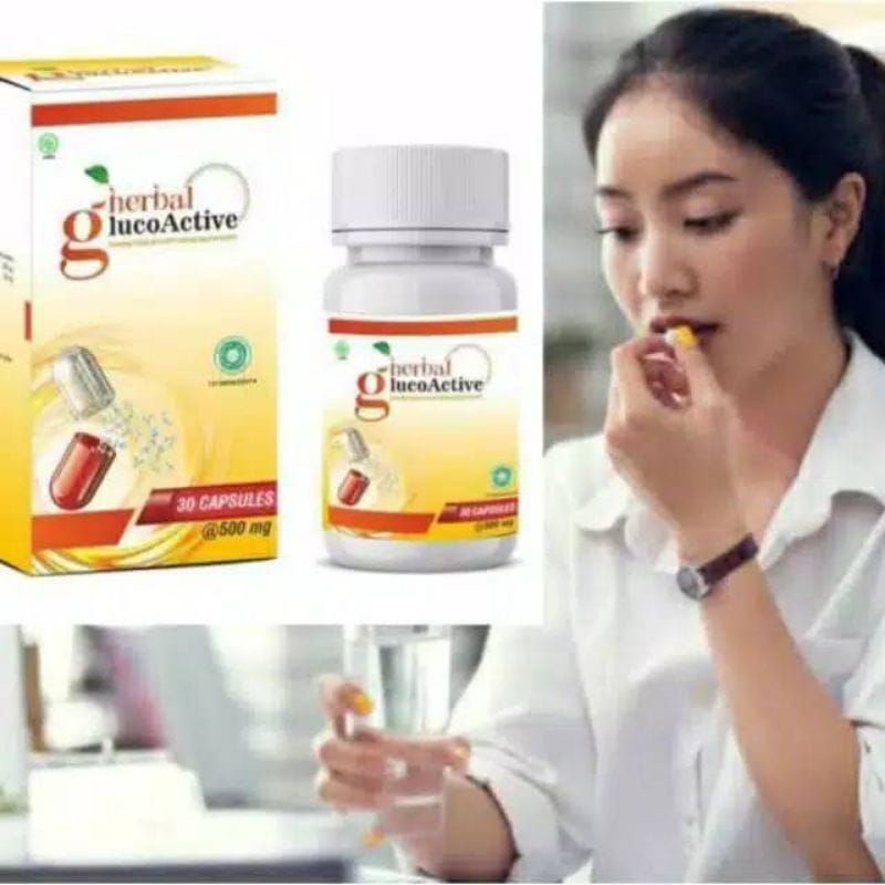 Jual GLUCOACTIVE - OBAT HERBAL MENGATASI DIABETES | Shopee Indonesia