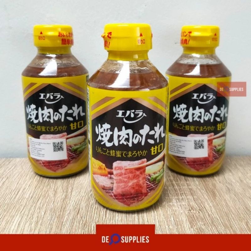 Jual Ebara Yakiniku no Tare Mild 300gr - Saus Yakiniku Manis Bumbu ...