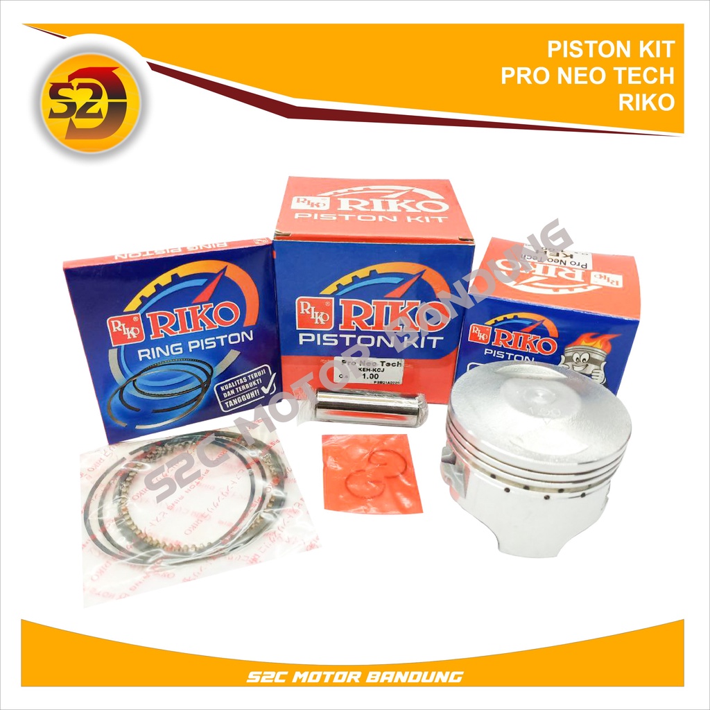 Jual PISTON KIT RIKO GL PRO NEOTEC MEGAPRO PRIMUS TIGER | Shopee Indonesia