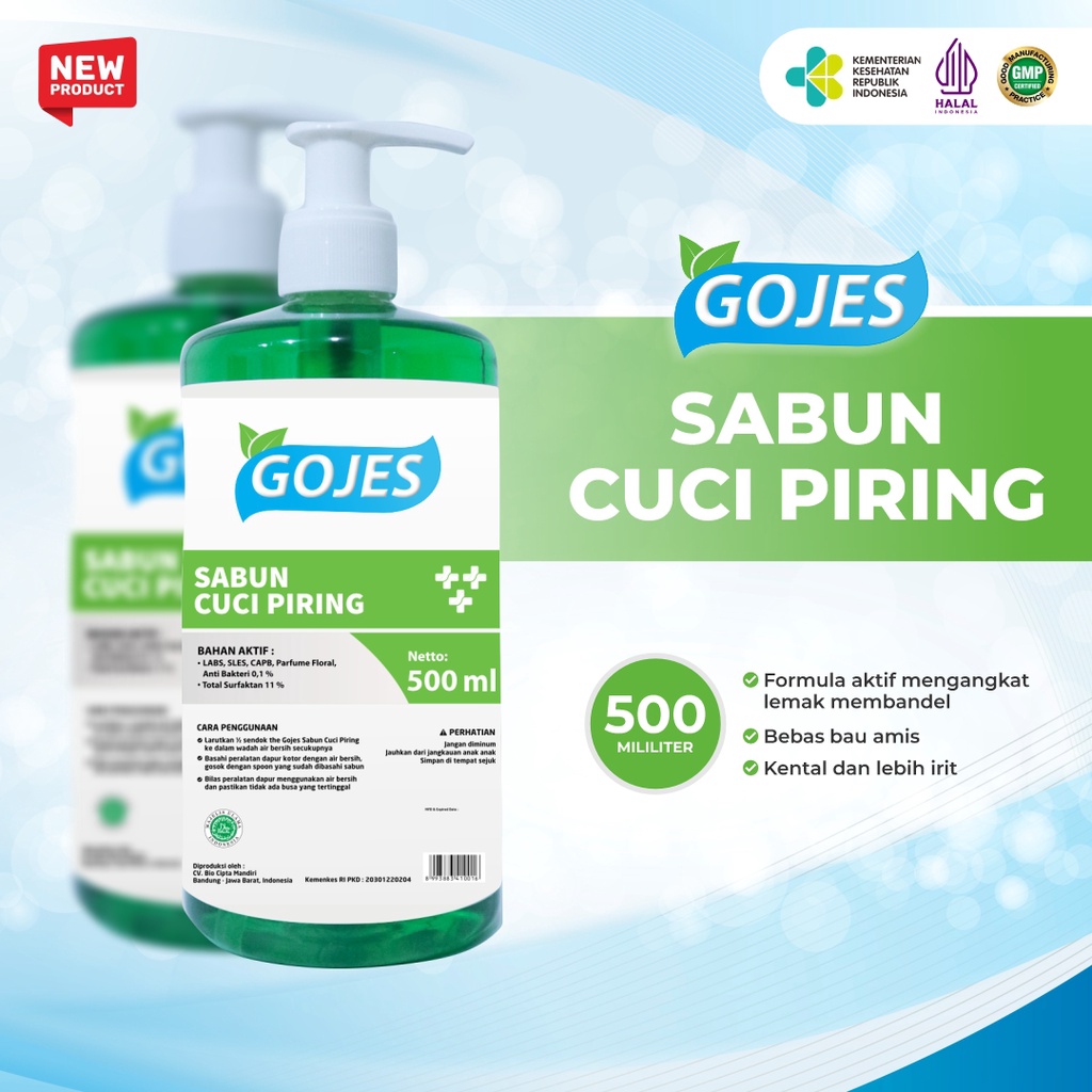 Jual Sabun Cuci Piring GOJES 500 Ml | Shopee Indonesia