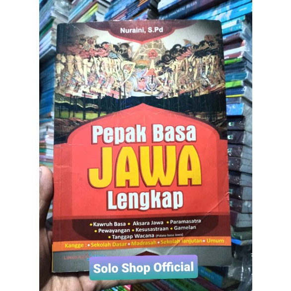Jual Buku Pepak Basa Jawa Lengkap Kawruh Basa Aksara Jawa Paramasastra ...